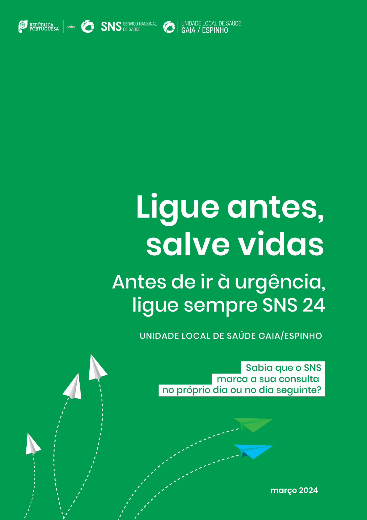 Urgências | ULS Gaia/Espinho - Direção Executiva do SNS