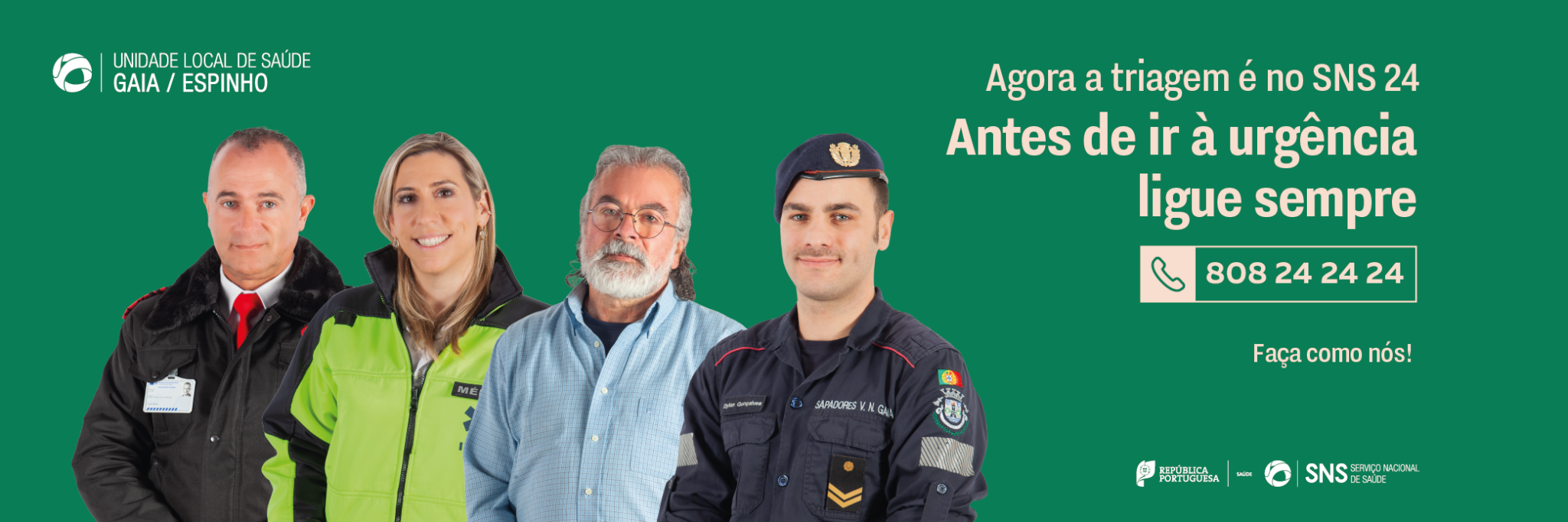 Urgências | ULS Gaia/Espinho - Direção Executiva do SNS